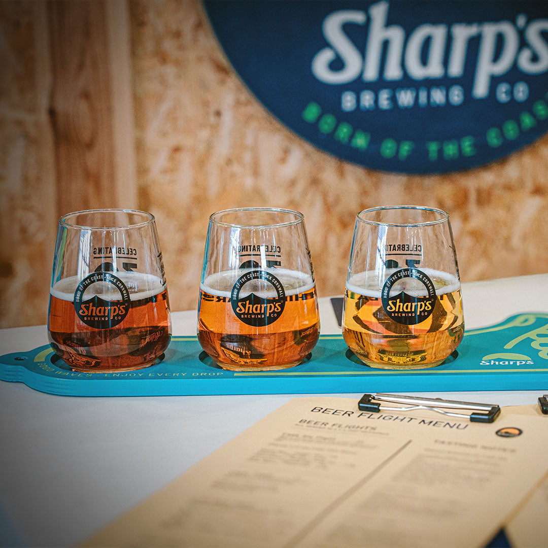 Sharp's Beer Flight | Sample Our Range – Sharp's Brewery