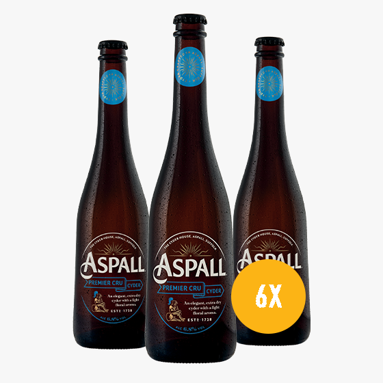 Aspall Premier Cru Cyder | Buy 6x 500ml Bottle(s) Now – Sharp's Brewery
