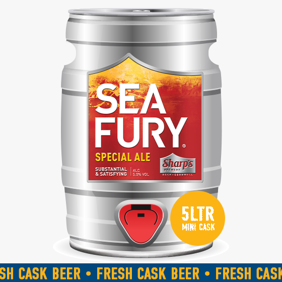Sharp's Sea Fury | Buy 5L Mini Cask Now – Sharp's Brewery
